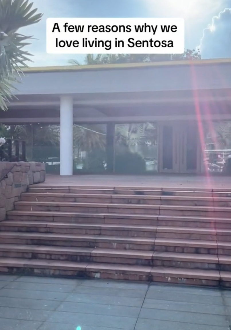 Expat, 33, shows via TikTok what living in Sentosa really like ...