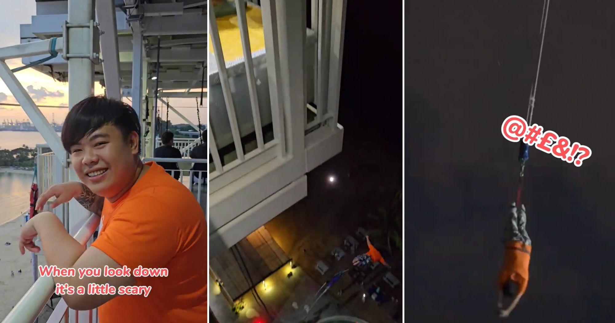 S'pore comedian Mayiduo really bungee jumps 47m after breaking Shopee 9 ...