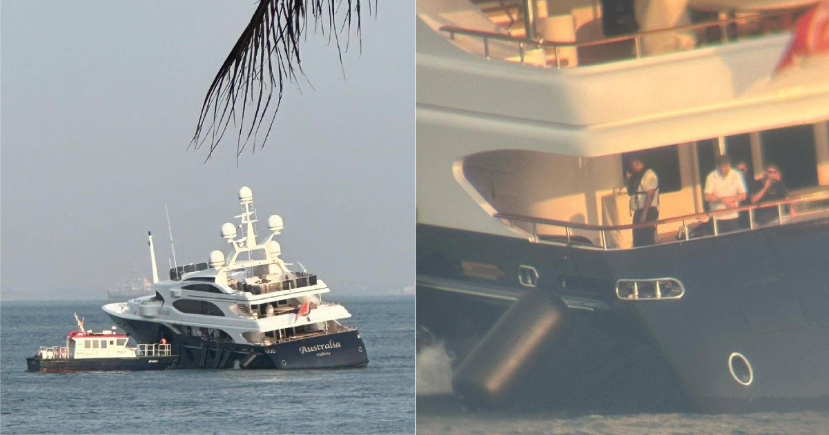 S$34.7 million yacht runs aground off Sentosa - Mothership.SG - News ...