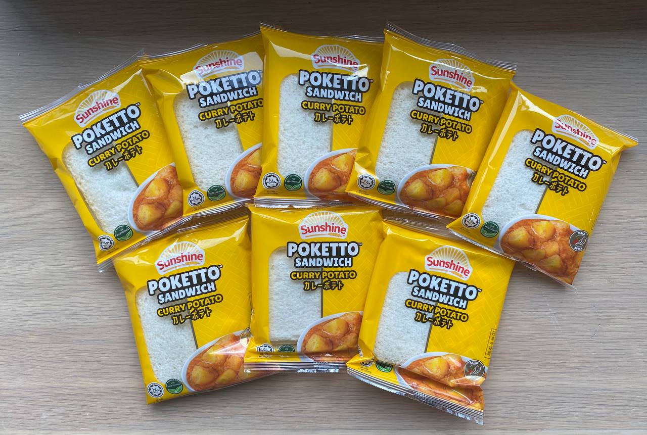 Air-fried, toasted or steamed? We prepared Sunshine’s new curry potato Poketto in 5 different ...
