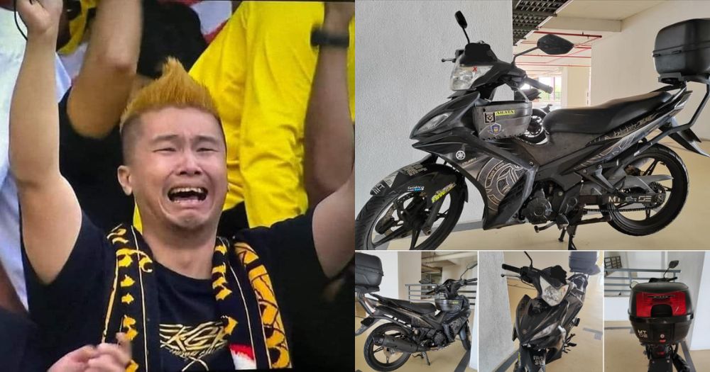 M'sian fan puts up motorbike for sale to support national football team ...