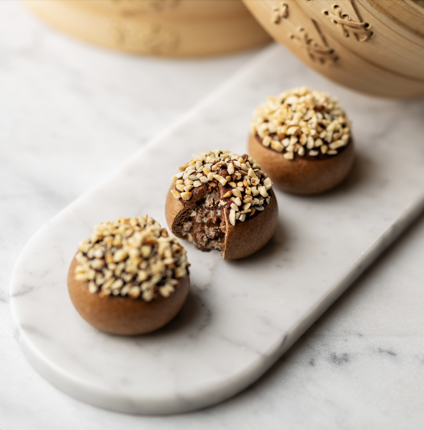 Din Tai Fung S'pore has cocoa wafer buns till Apr. 30, 2024 ...