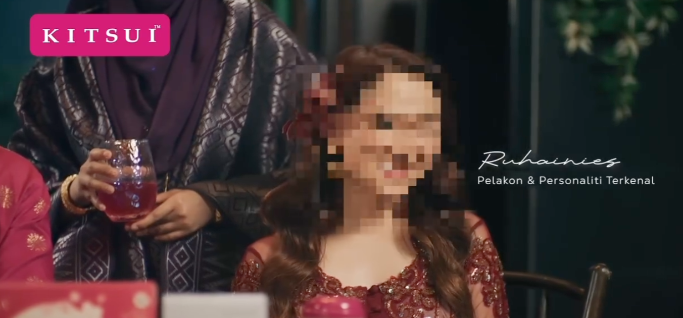 Beauty brand blurs M'sia actress Ruhainies' face in ad after ...