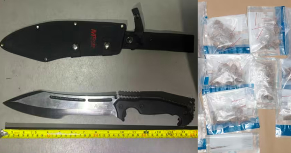 S'pore teen, 19, charged towards CNB officer with knife during bedroom ...