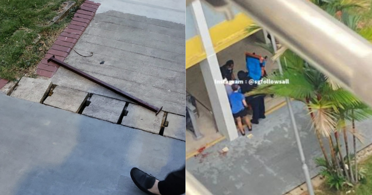 10kg metal rod falls off Bukit Panjang HDB block rooftop, hits man, 57 ...