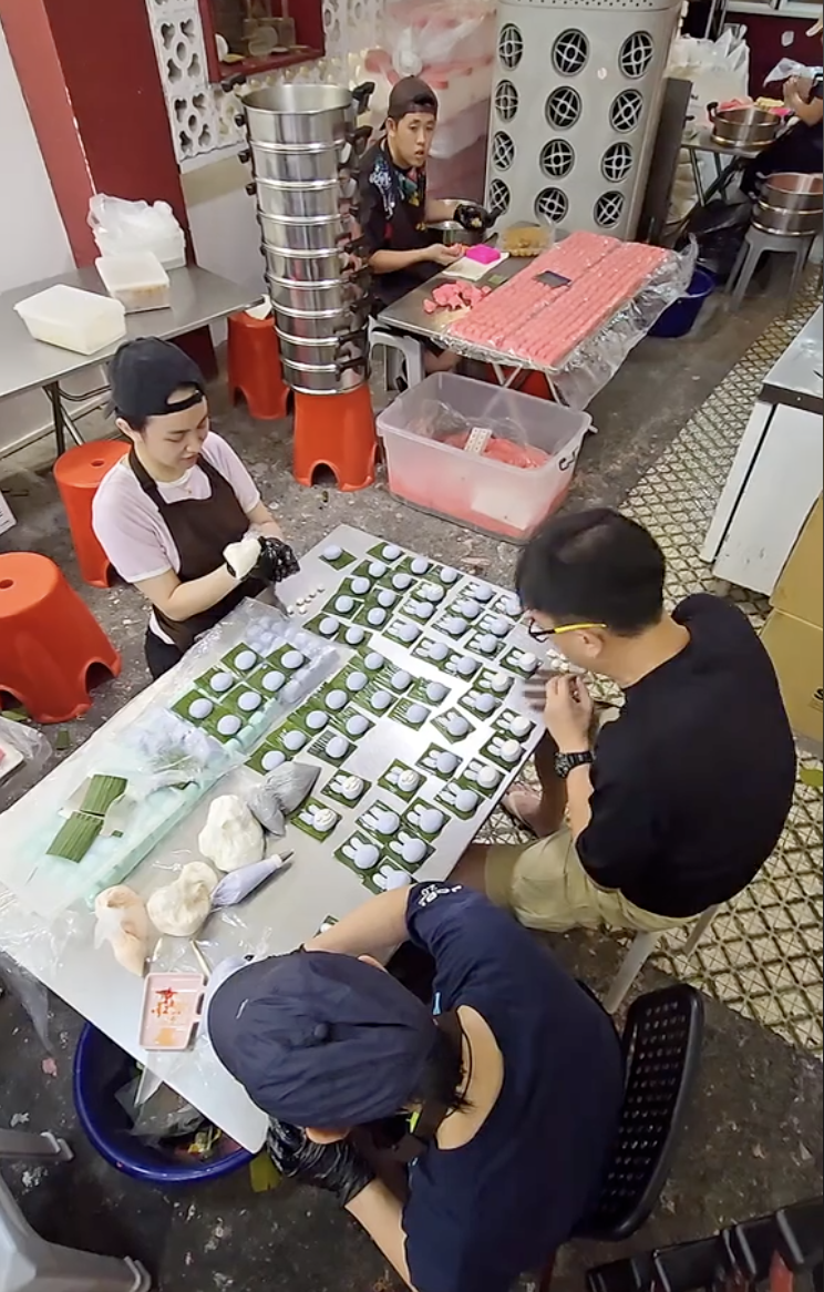 Ji Xiang bakery in Bugis sells Labubu ang ku kueh for S$10 each ...