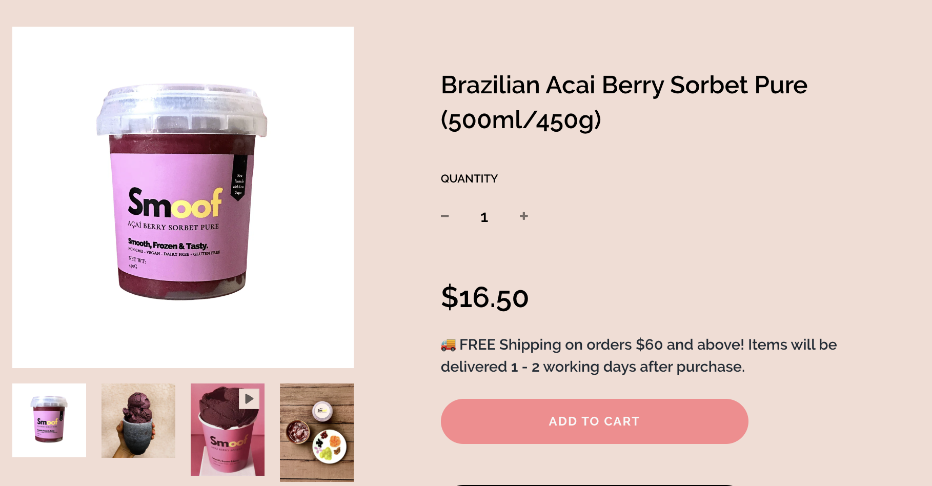 Smoof’s Pure Acai Sorbet recalled in S'pore, found to contain milk ...