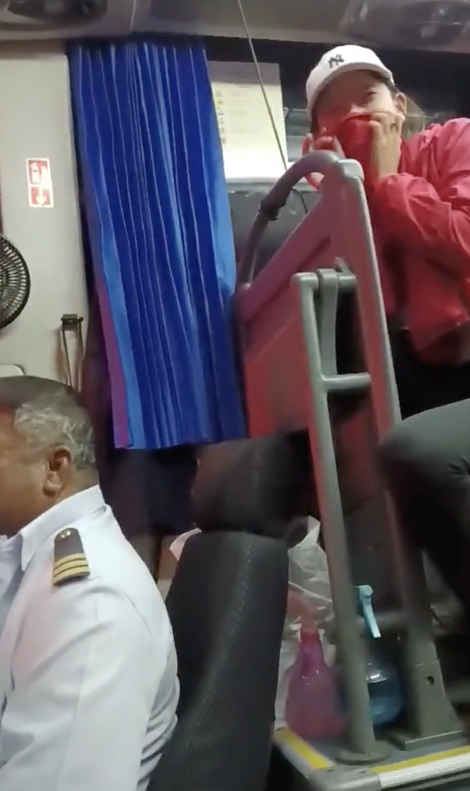 Thailand bus driver struggles with elderly passenger's non-stop farting ...