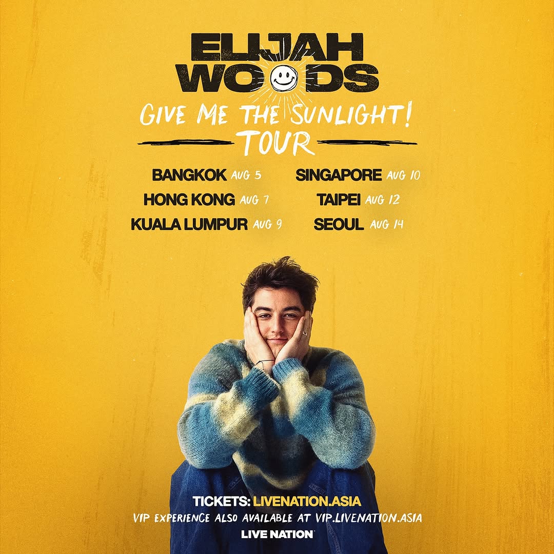 Canadian singer Elijah Woods to perform in S'pore on Aug. 10, 2025 ...