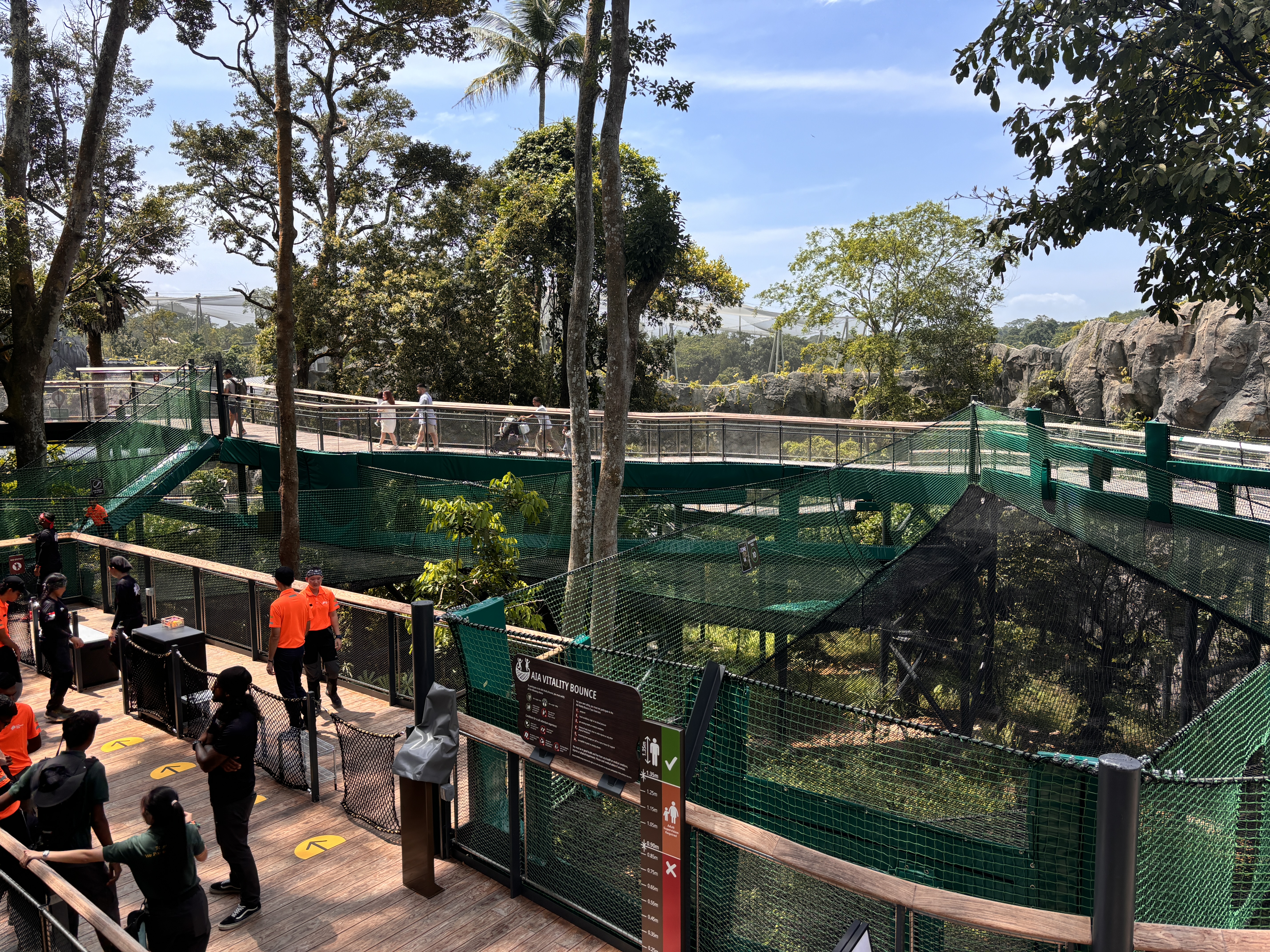 First look: New Rainforest Wild Asia has forest trails, stream ...
