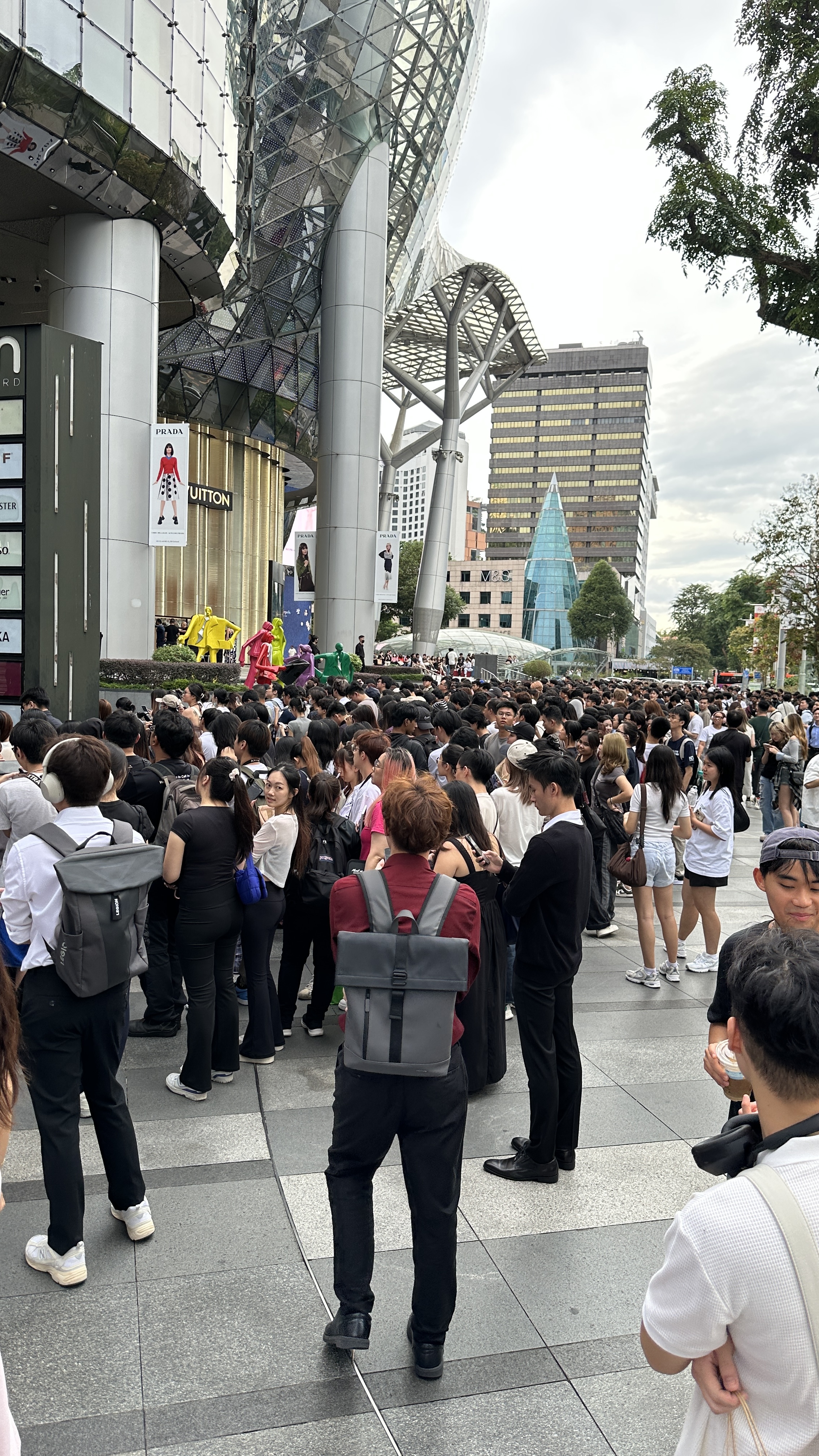 Hundreds show up for Prada boutique opening at ION Orchard to catch a ...