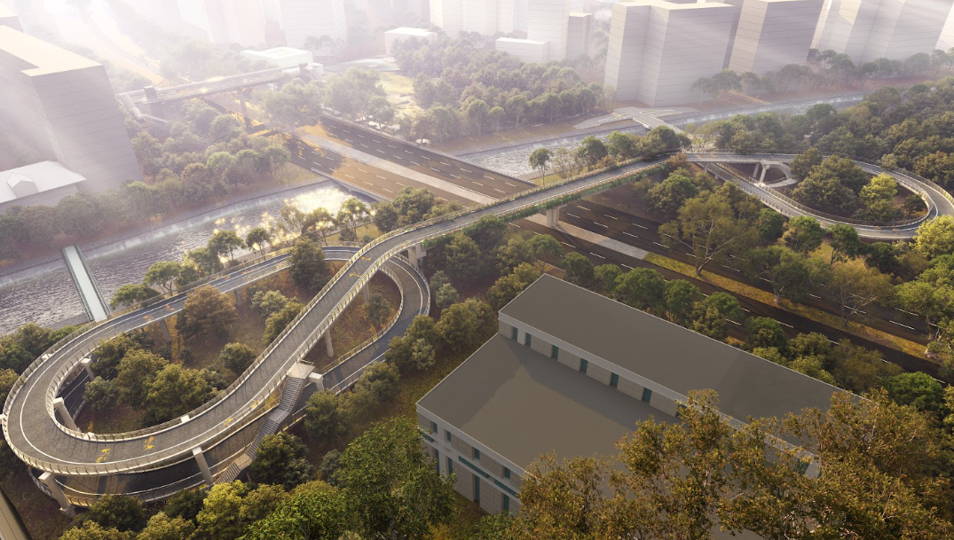Tampines to get new cycling bridge by 2027, planning for new integrated ...