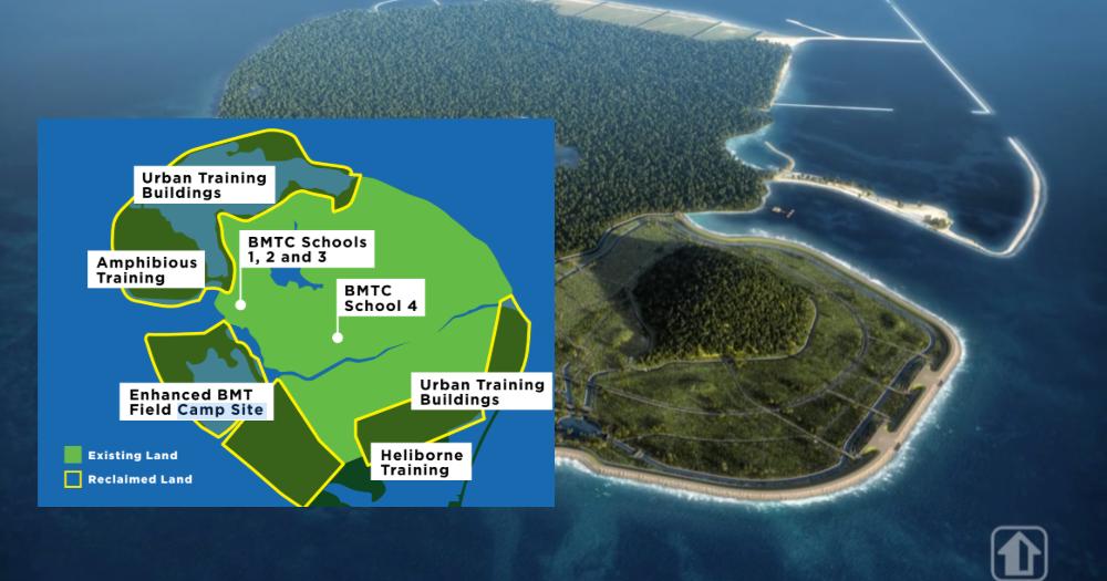Pulau Tekong to be expanded, will have 10km manoeuvre training area for ...