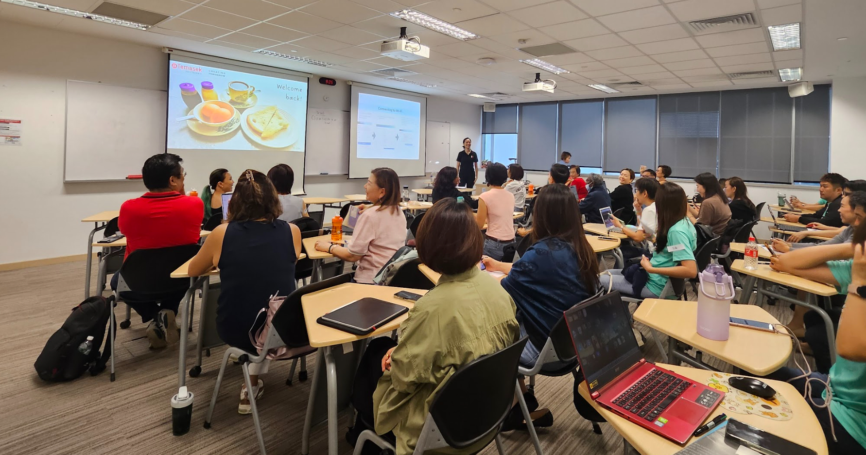 I heard that Temasek Polytechnic is offering training for corporations & courses for workers ...