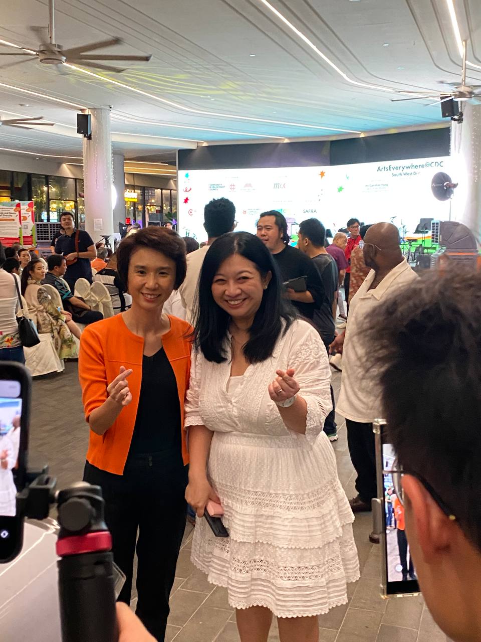 PAP new faces Chua Wei Shan, Choo Pei Ling spotted at CDC event with Chua Chu Kang GRC MPs Gan ...