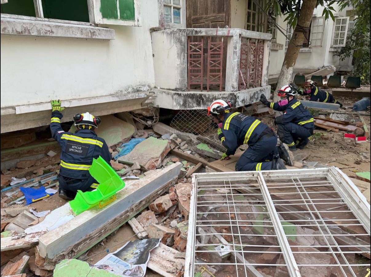 SCDF contingent in Myanmar to return home on Apr. 8. Here's all they've ...