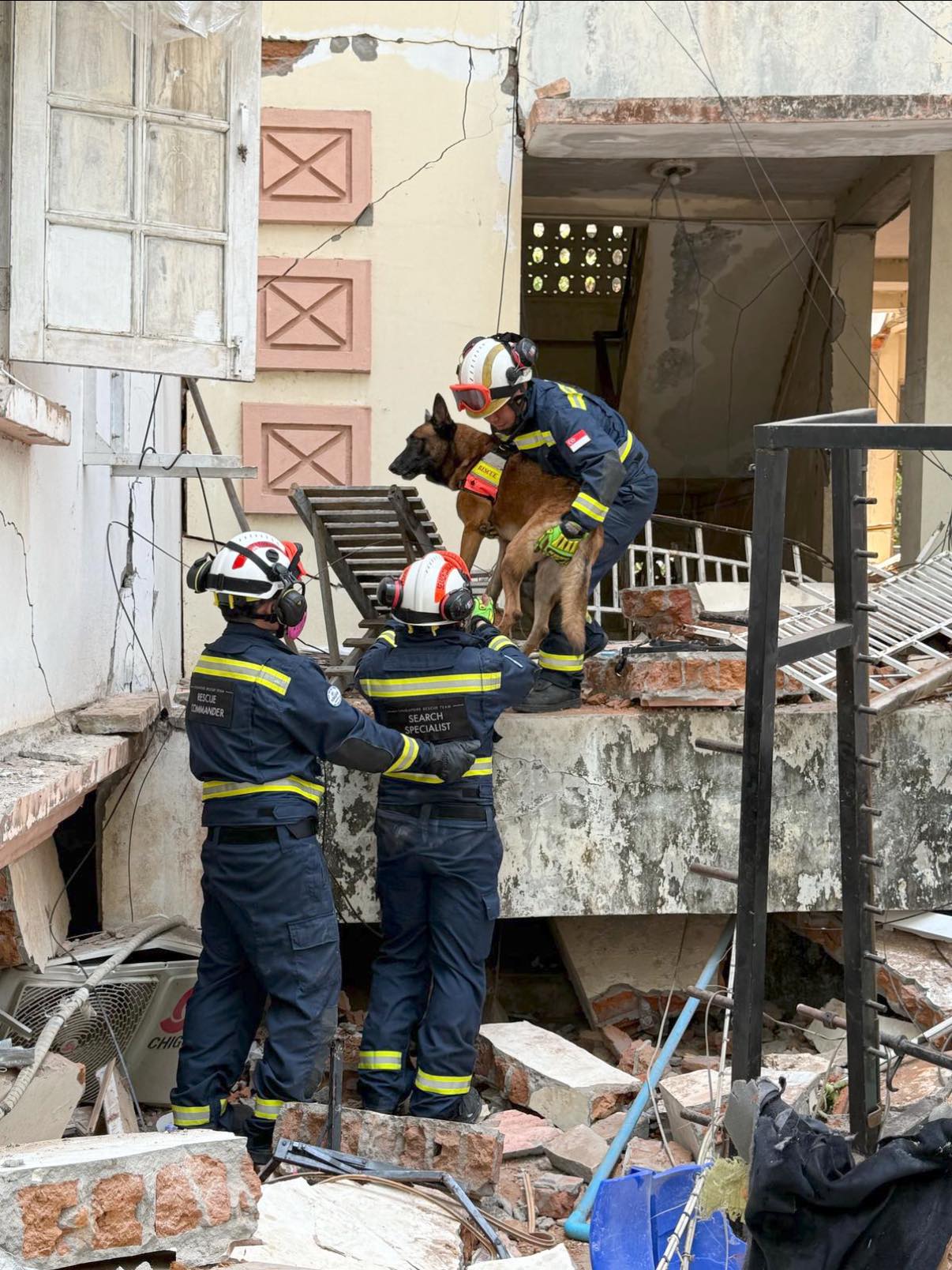 SCDF contingent in Myanmar to return home on Apr. 8. Here's all they've ...