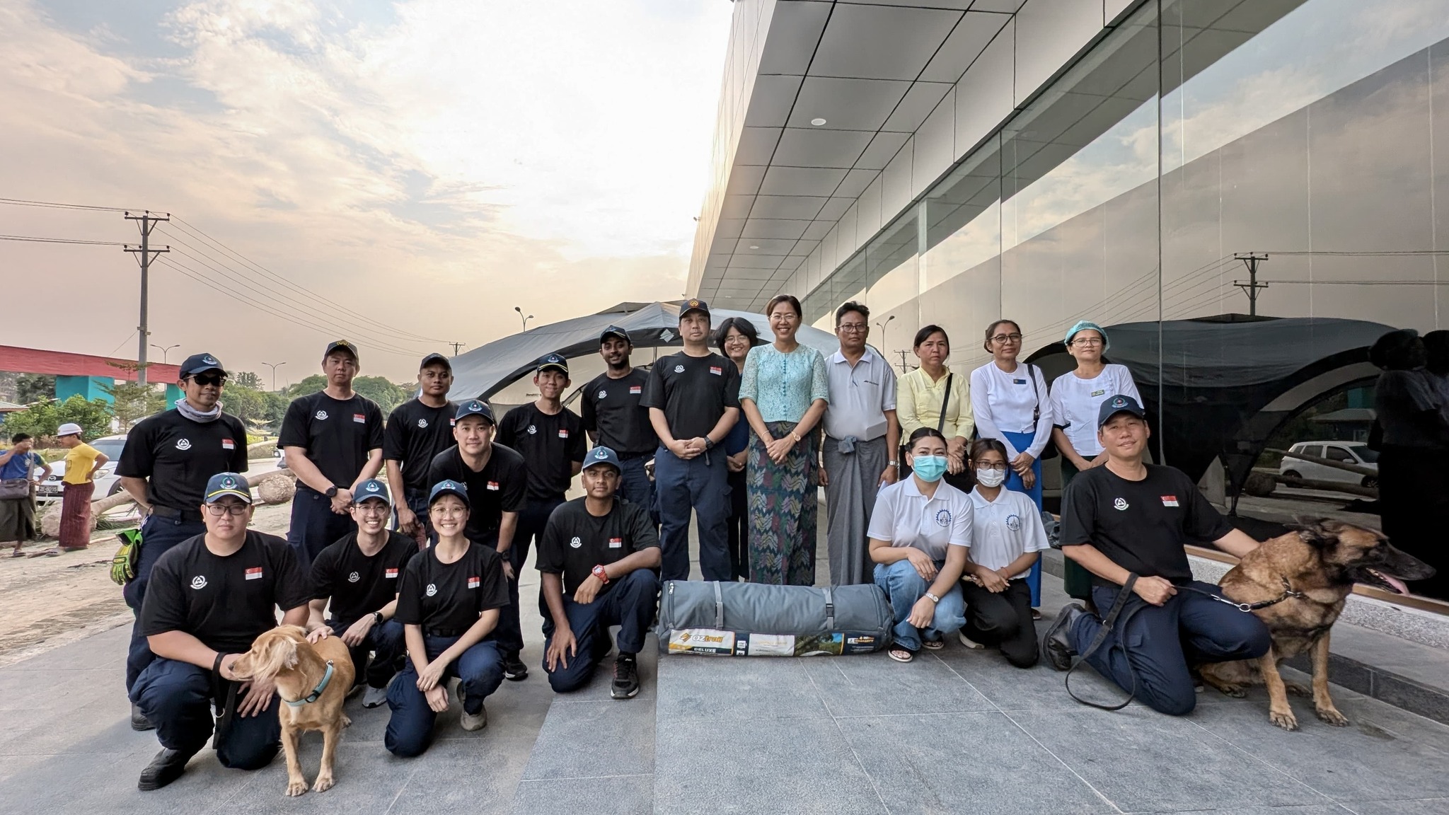 SCDF contingent in Myanmar to return home on Apr. 8. Here's all they've ...