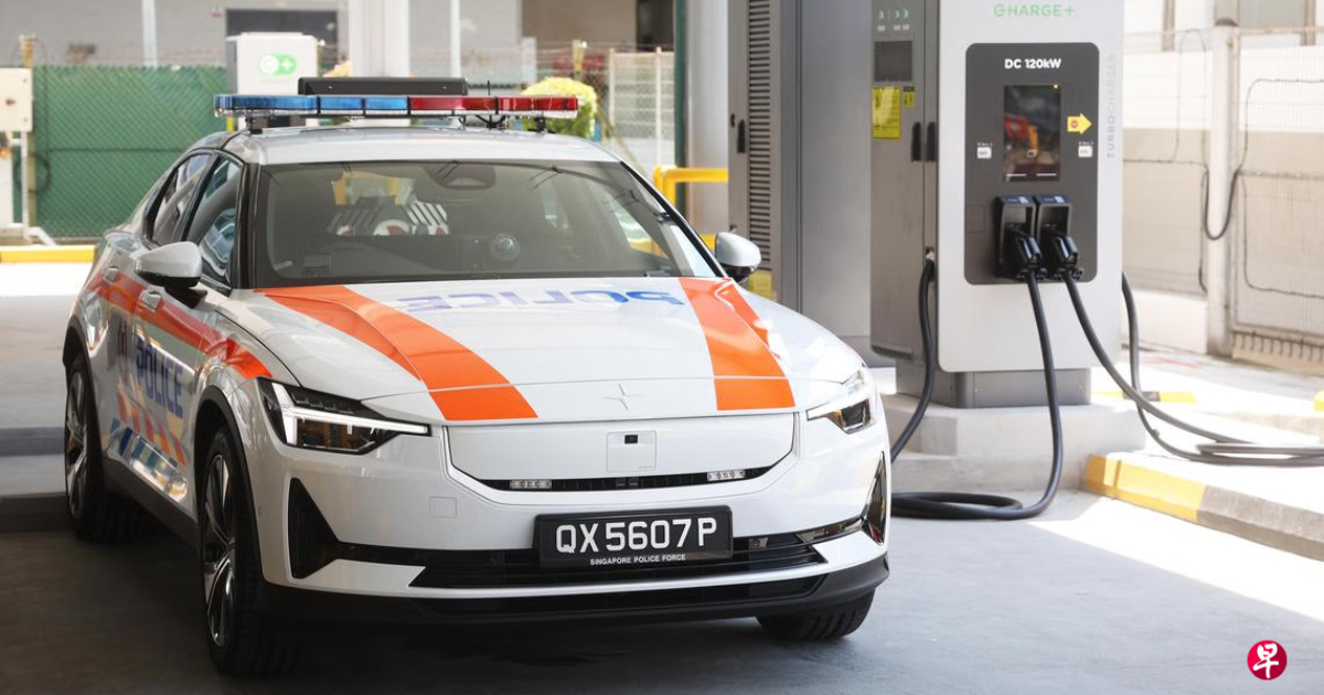 S'pore traffic police acquires 19 Polestar 2 electric vehicles as ...