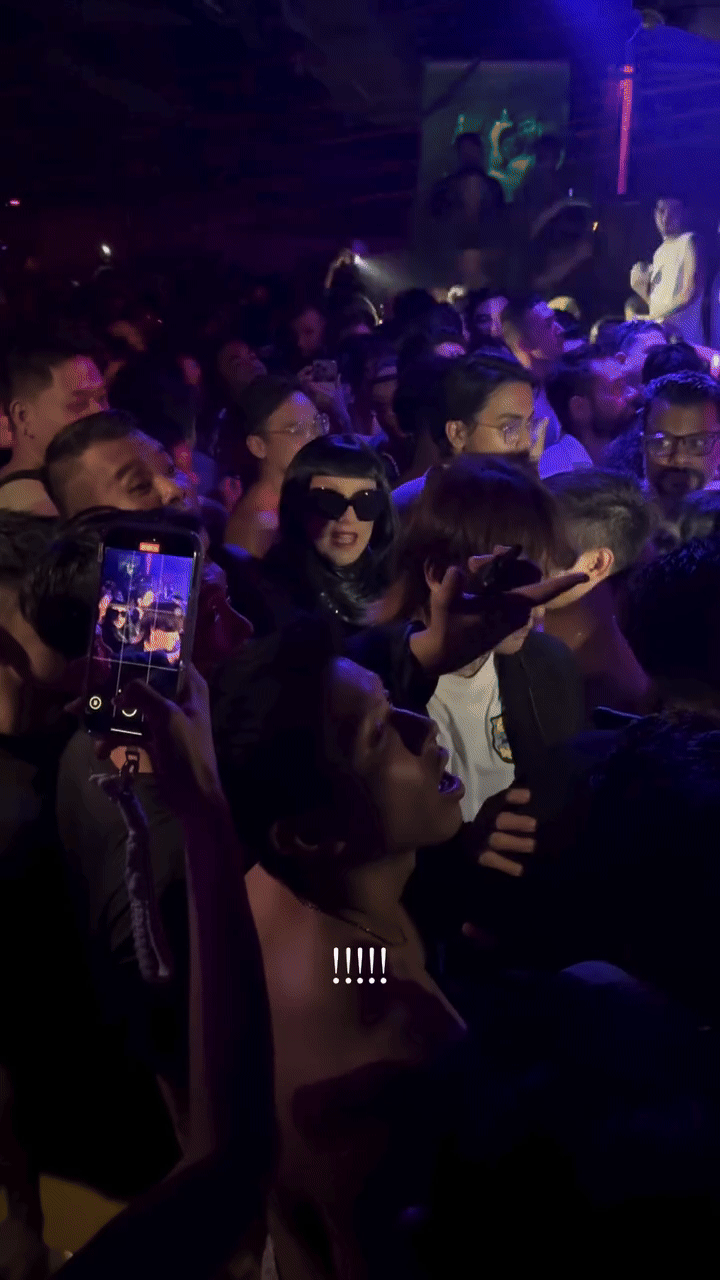 Woman who looks a lot like Lady Gaga spotted at Sweat nightclub event ...