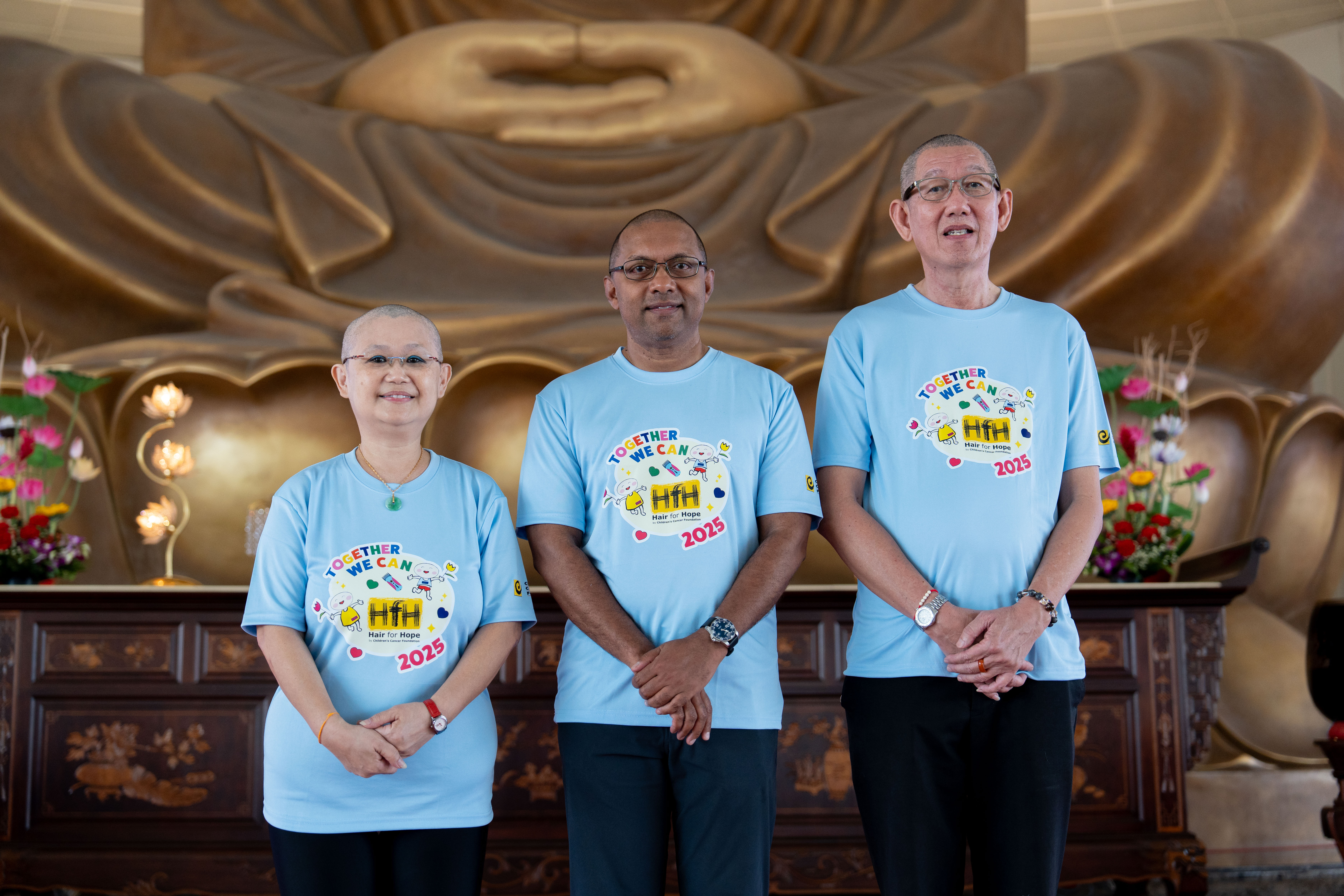 Marine Parade optician, 61, shaves head for 13 years in support of ...