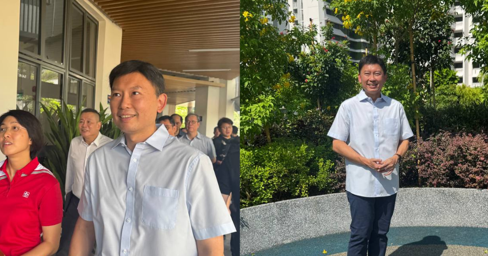 Chee Hong Tat conducts first visit to BTO project as Minister for ...