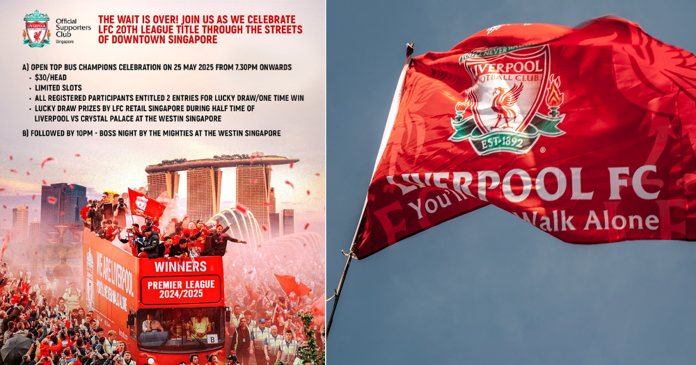 S'pore Liverpool fans to celebrate 20th league win with open-top bus ...
