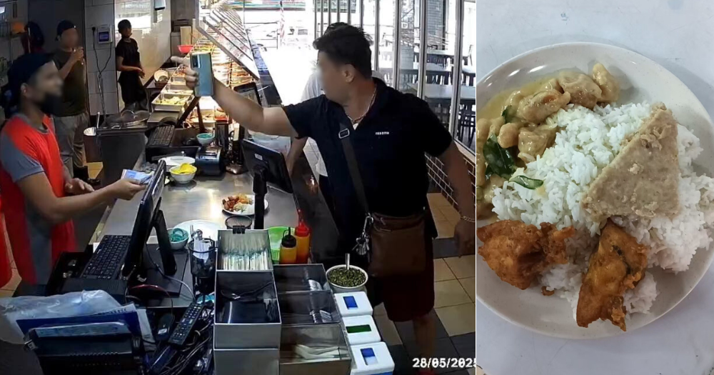 M'sia man allegedly slaps staff after getting angry over S$3.96 cai fan ...