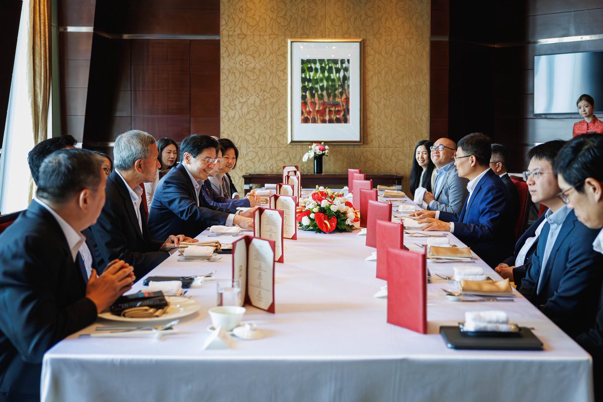 PM Wong, Chinese Premier Li Qiang witness signing of S’pore-China ...