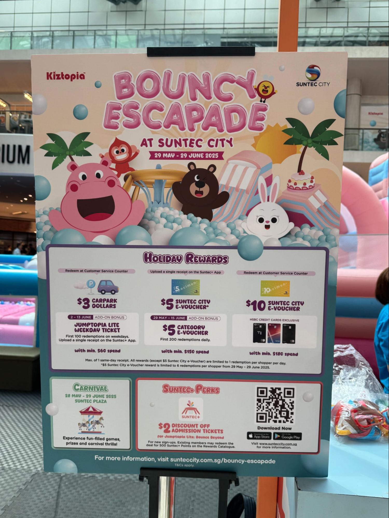 Suntec City’s largest inflatable playground with giant slides opens till Jun. 29, 2025 ...