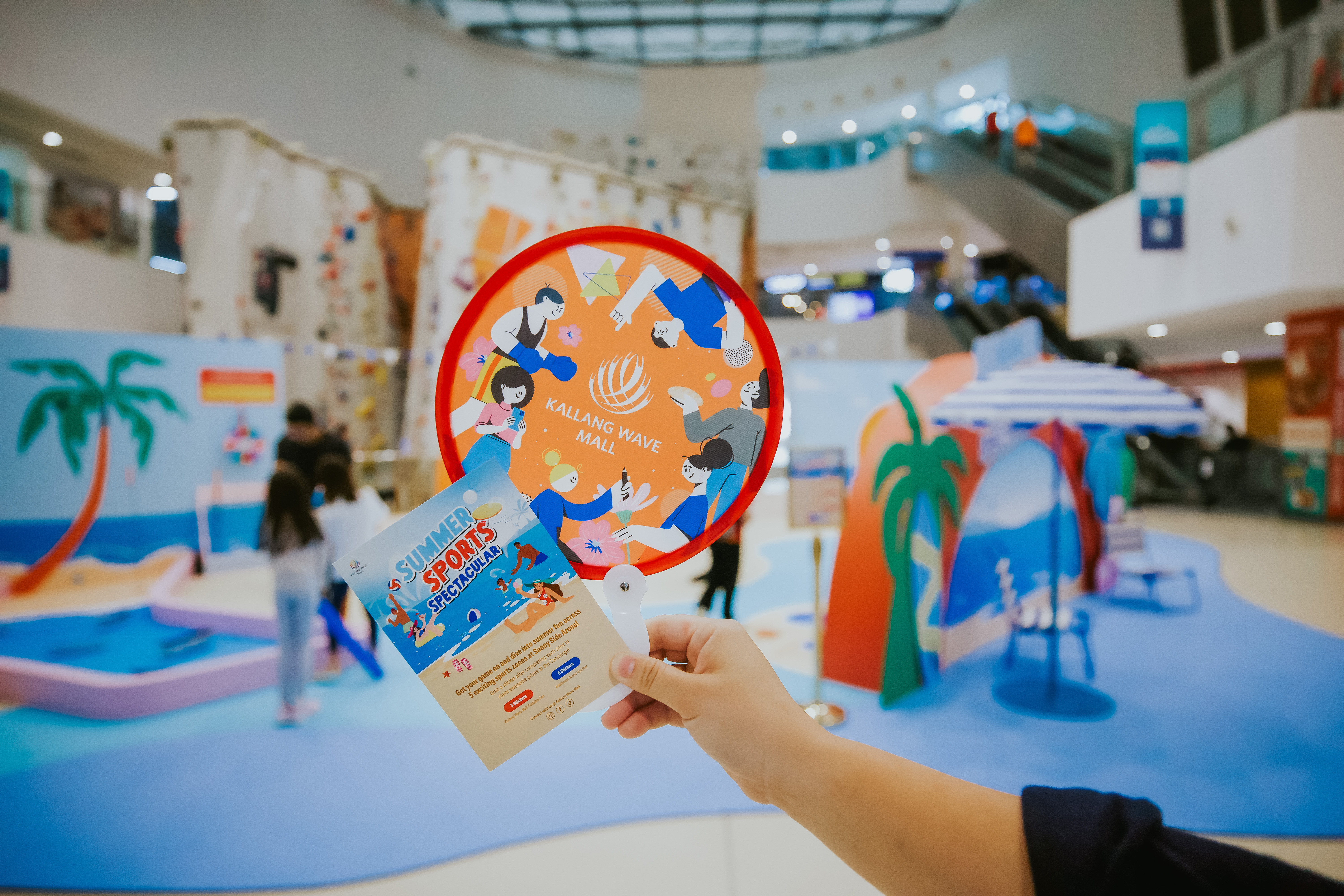 Free-for-all mini beach-inspired games at Kallang Wave Mall from now ...
