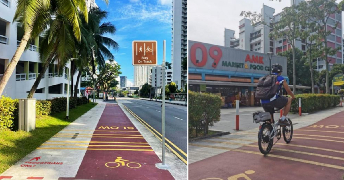 Footpaths next to cycling lanes for pedestrians only, enforcement from ...