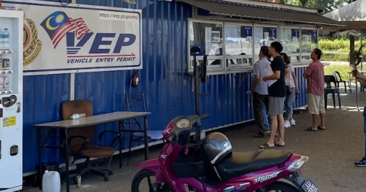 S'pore cars without VEP may be stopped from leaving M'sia & fined S$90.50 starting Jul. 1, 2025 ...