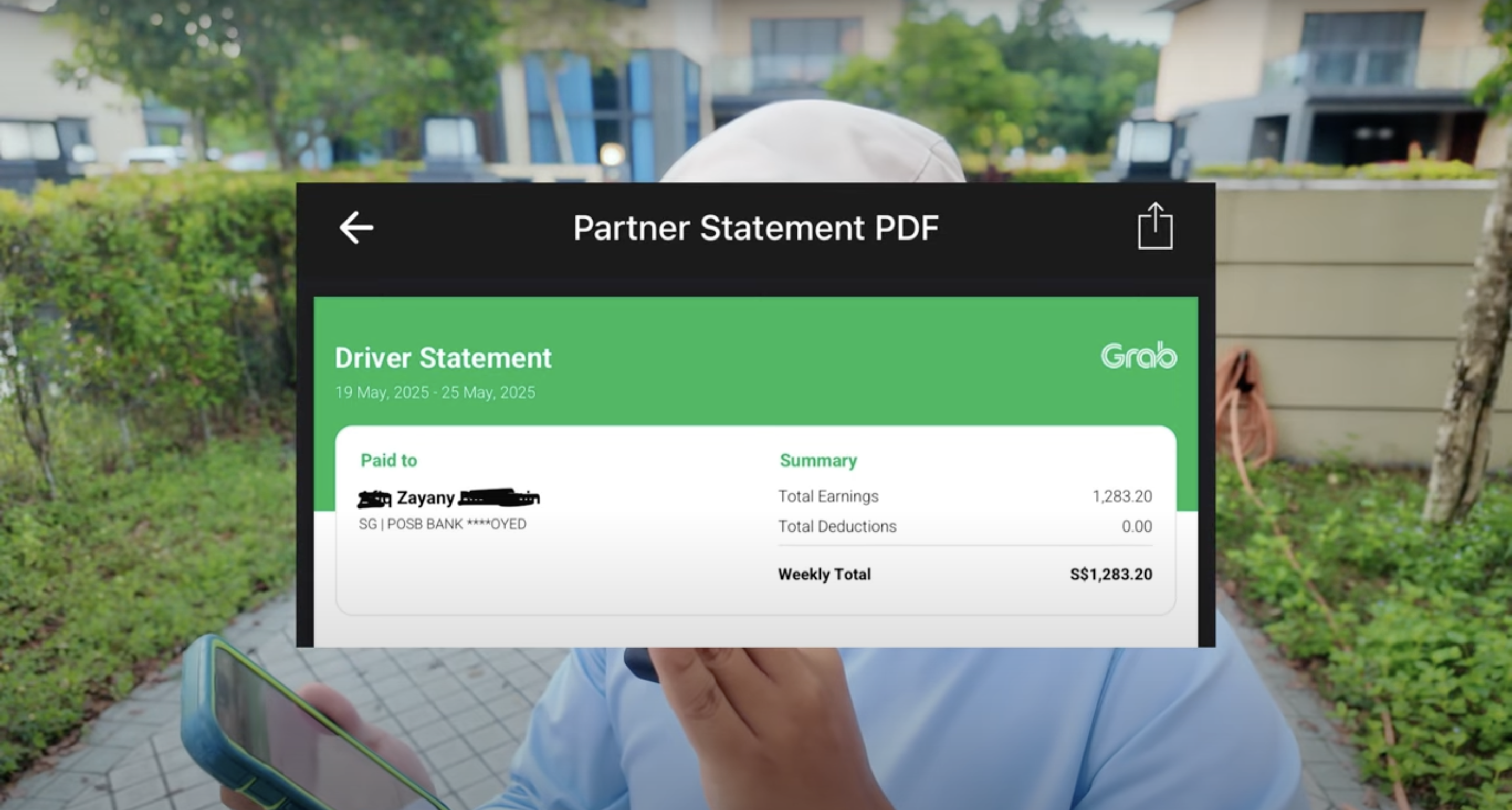 S'pore Grab rider earns S$6,000 per month, lives in JB villa - Mothership.SG - News from ...