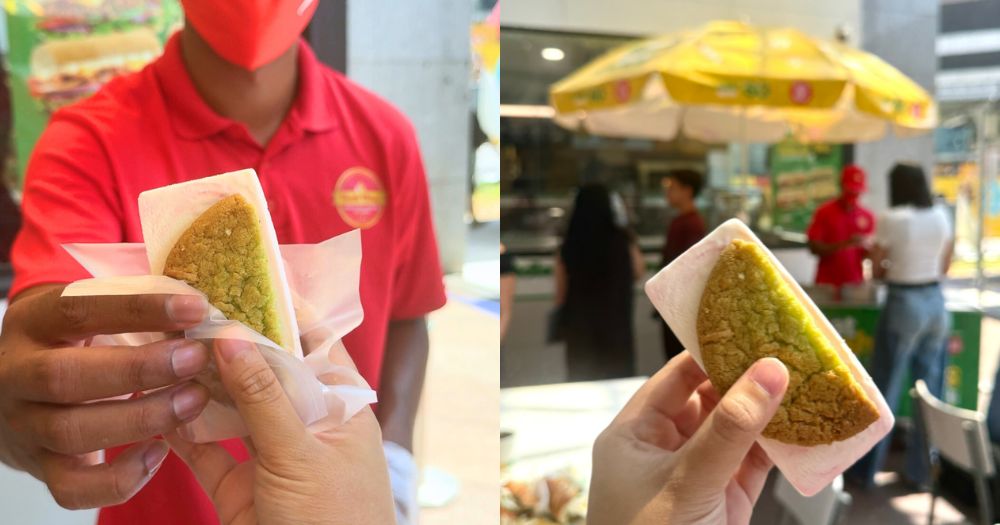 Subway S’pore giving away free Pandan Cookie Ice Cream Sandwich at ...