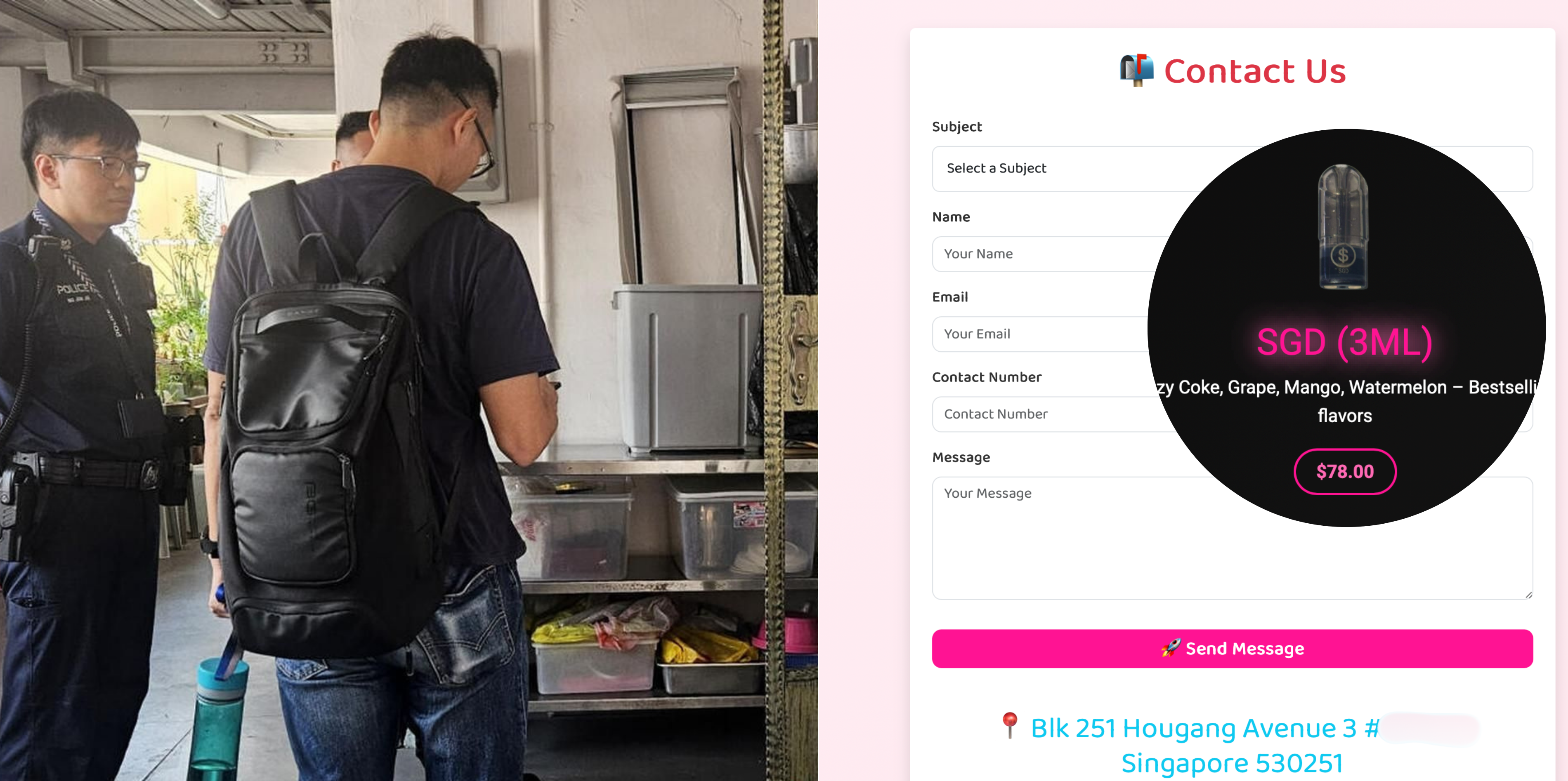Hougang resident claims scammers used his home address as vape & Kpods pickup point - Mothership ...