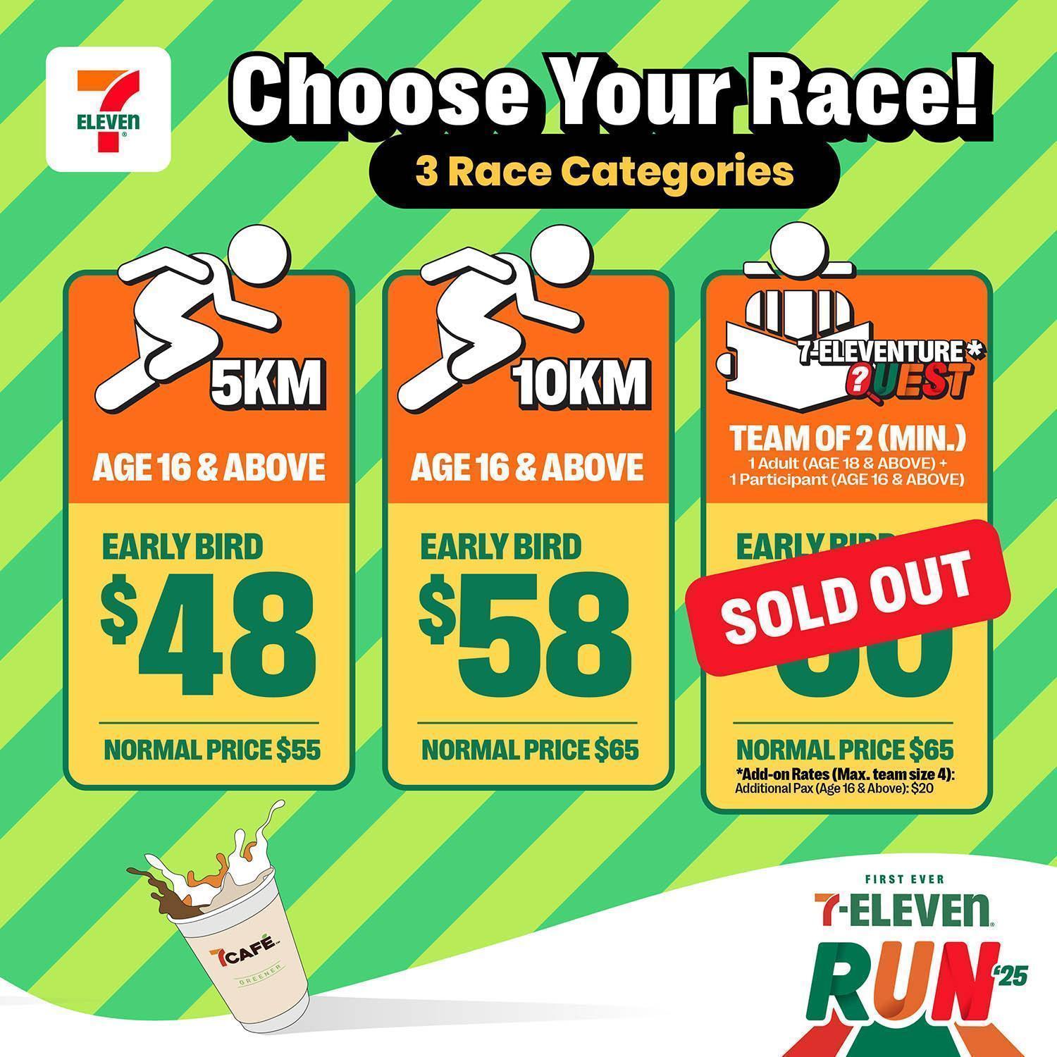Take part in the 1st-ever 7-Eleven Run on Sep. 14 & stand to win S ...