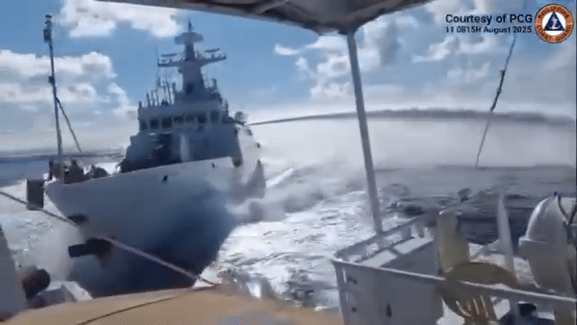 Chinese ships collide while pursuing Filipino coast guard vessel in ...