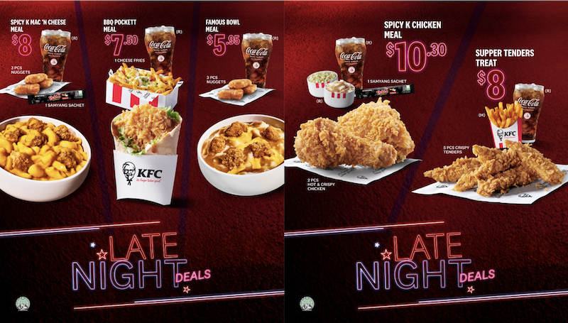 KFC to open select outlets till late on weekends & public holidays ...