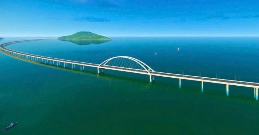 Vietnam building S$1.2 billion 18km sea bridge, to be completed in 2028 ...