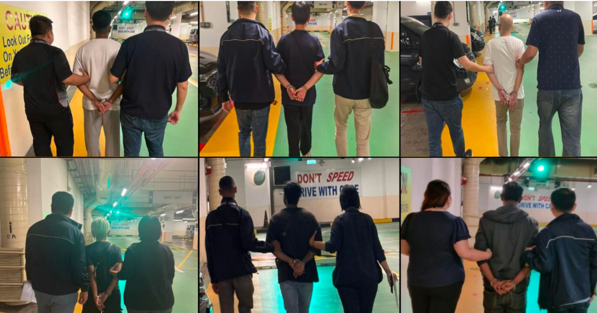 7 men & 1 woman, aged 22 to 56, arrested over shell companies ...