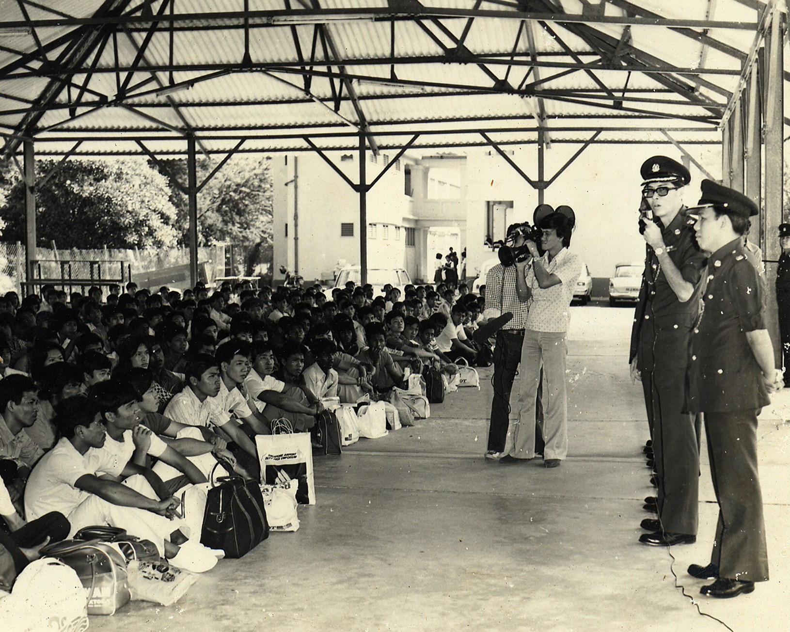 Swimming pool starter blocks at Mount Pleasant Old Police Academy ...