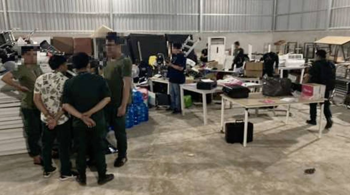 SPF & Cambodia police conduct cross-border raid on Phnom Penh scam ...