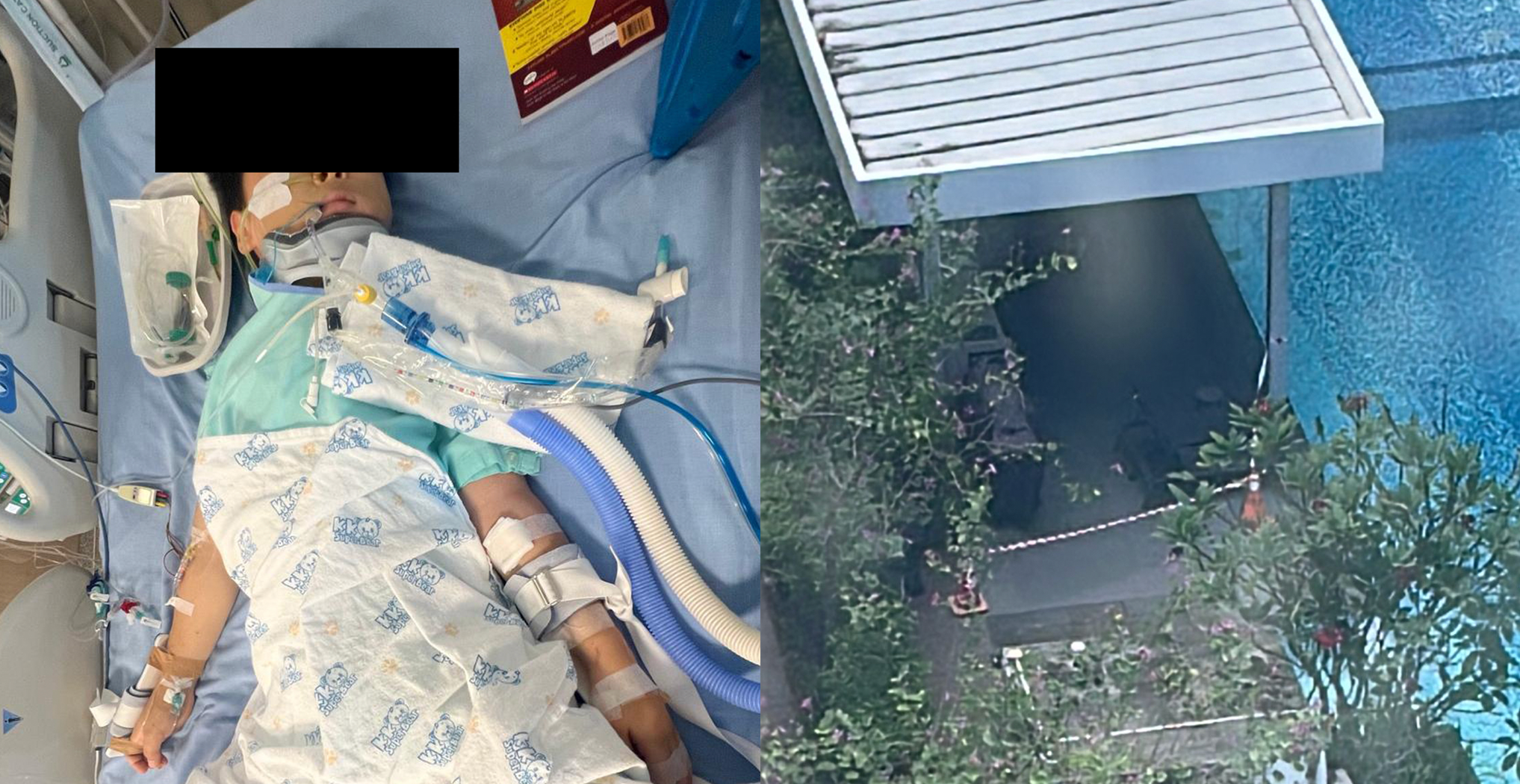 Boy, 7, dragged to bottom of Pasir Ris condo pool for 5 mins allegedly ...