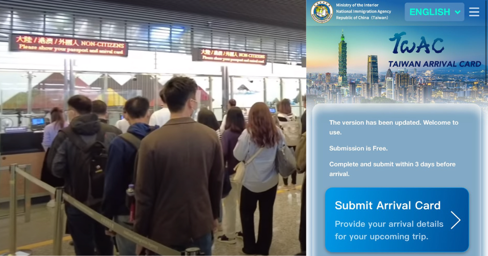 Taiwan will fully switch to online arrival cards for visitors from Oct ...