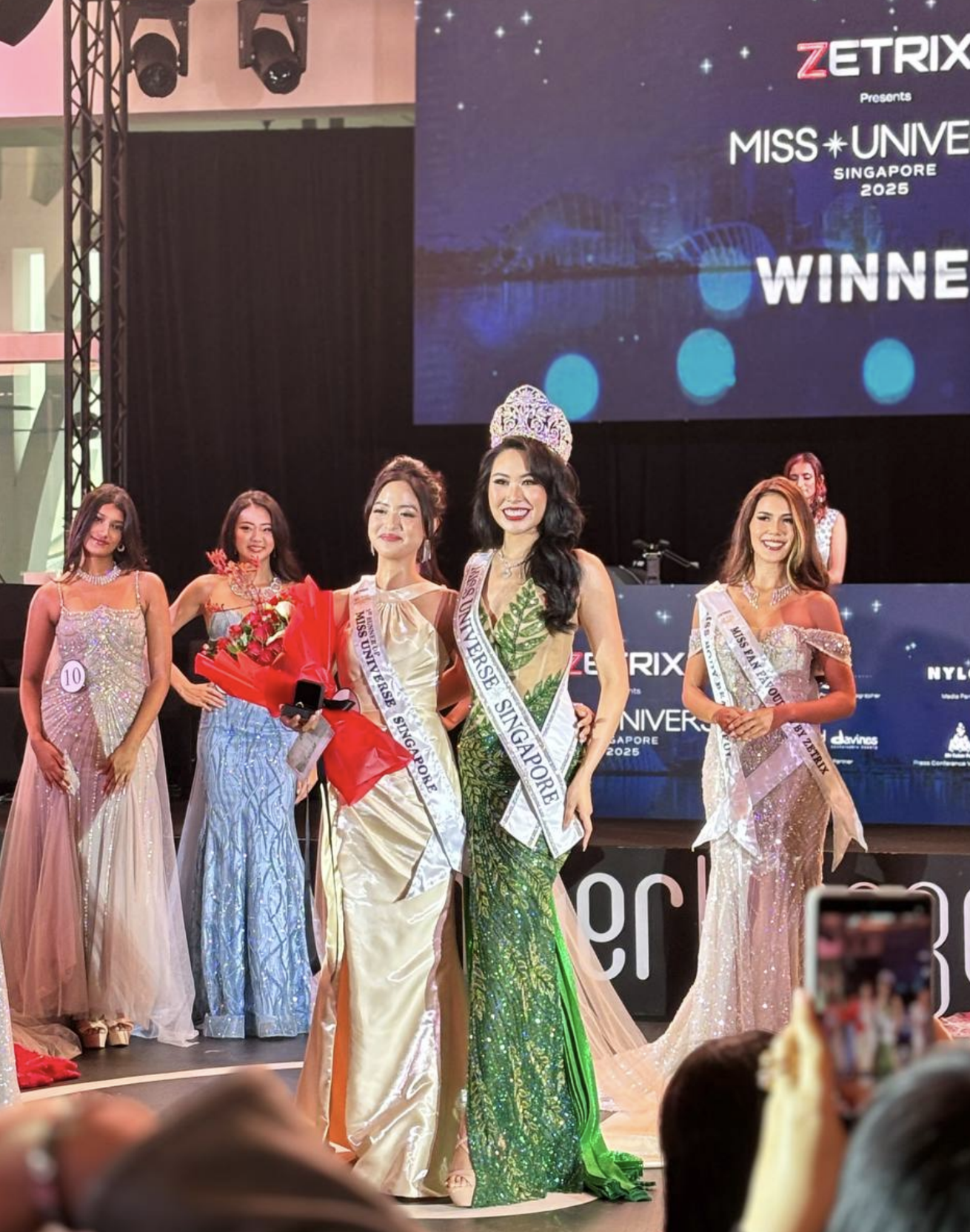 Master's student & model Annika Sager, 25, is Miss Universe S'pore 2025 ...