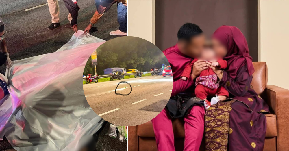 M'sia motorcyclist, 28, dies in accident with lorry after going back to ...