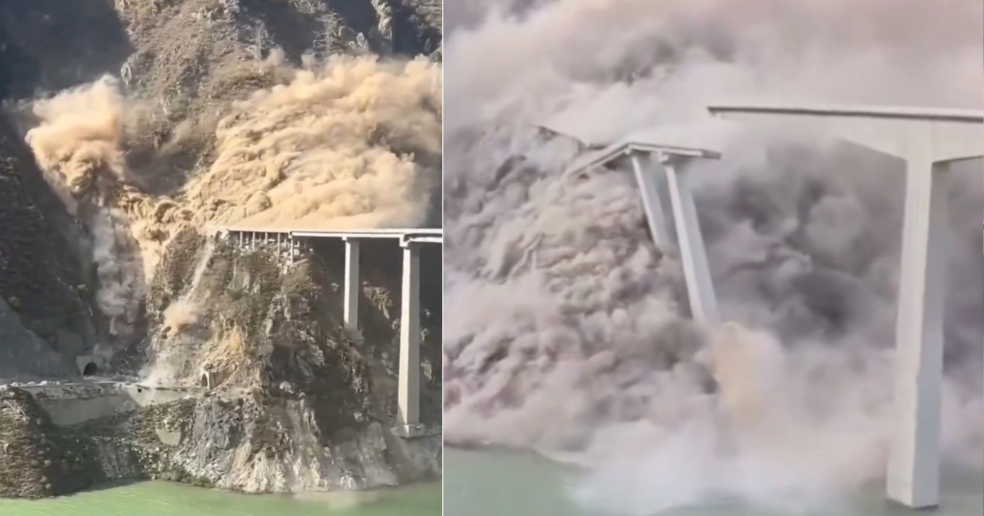 758m-long newly opened bridge in China collapses - Mothership.SG - News ...