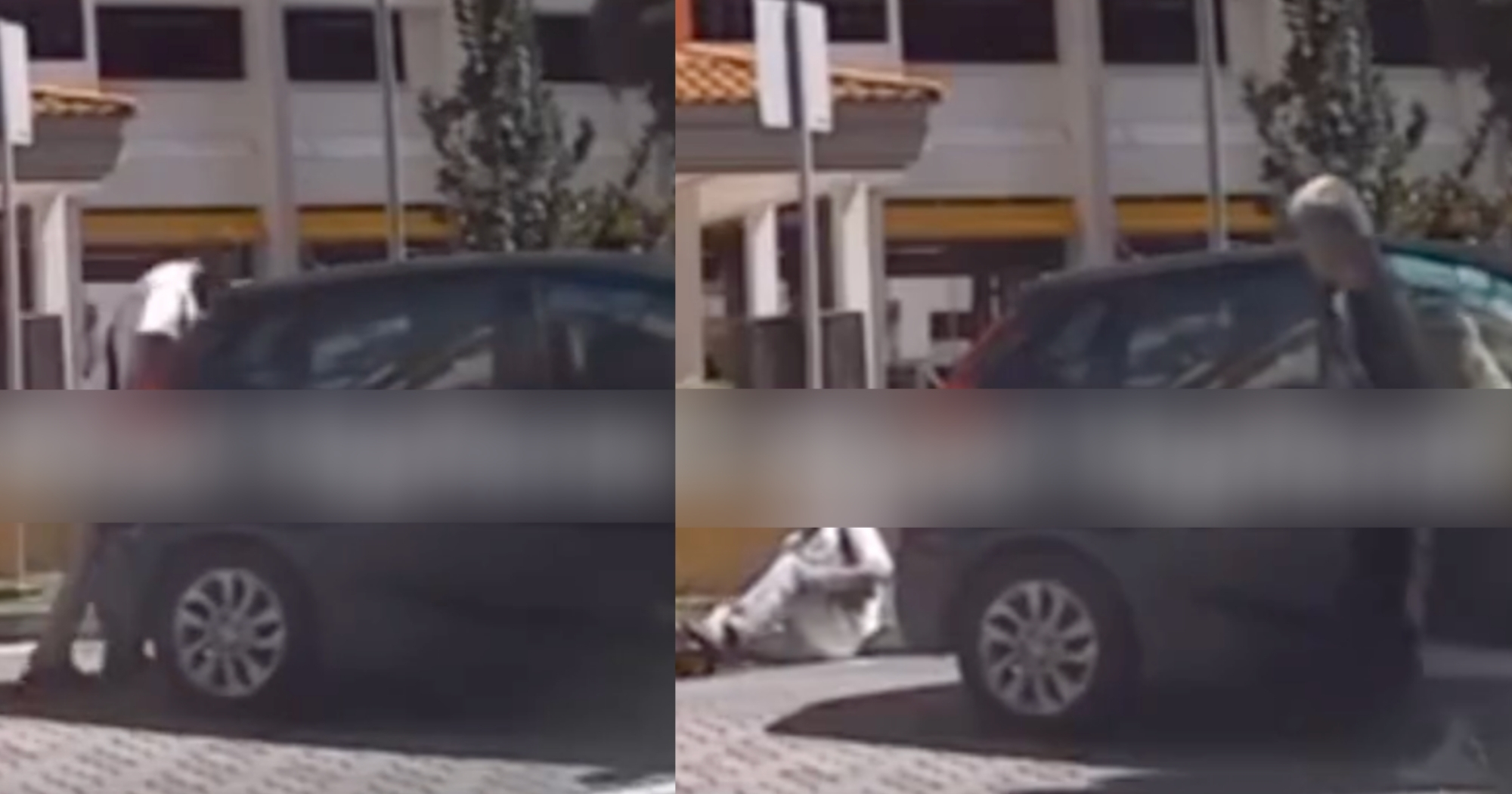 Man using phone, bangs into car in Ang Mo Kio, pretends to fall ...
