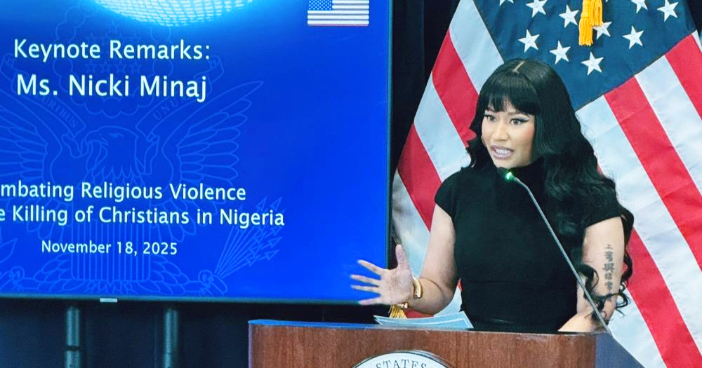 Rapper Nicki Minaj speaks at UN - Mothership.SG - News from Singapore ...